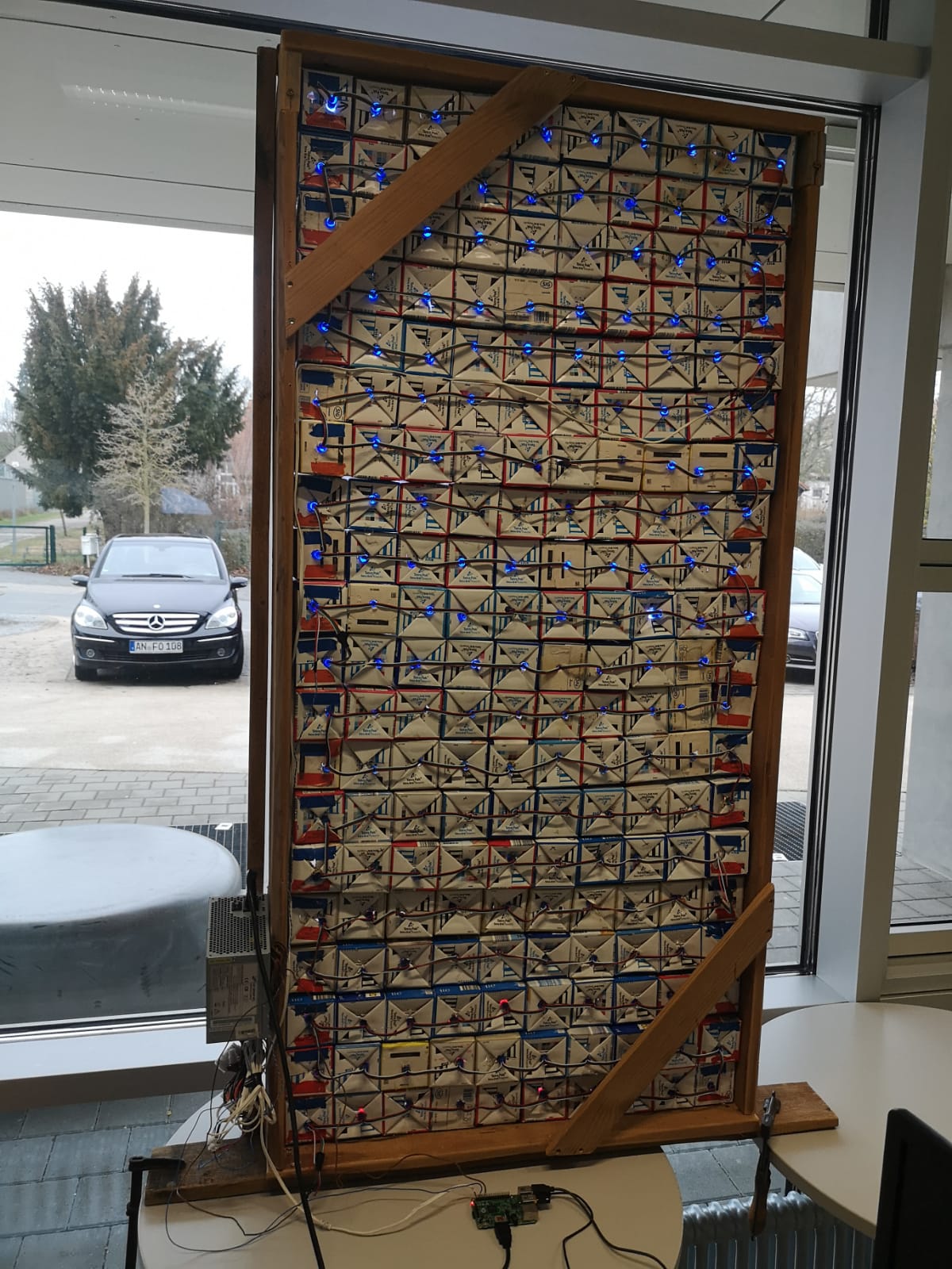 Upcycling-Monitor der Realschule Rothenburg | FabLab Rothenburg